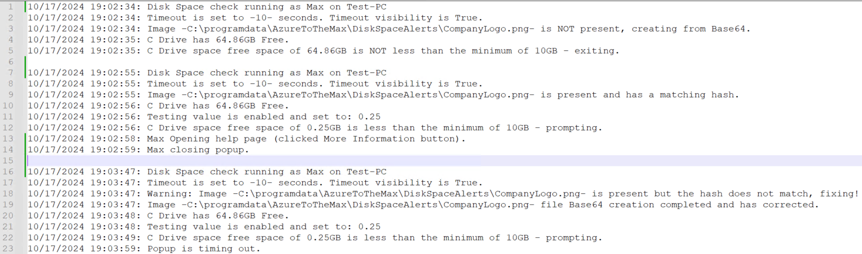 Automating Disk Space Alerts with Intune Proactive Remediations – Azure to the Max